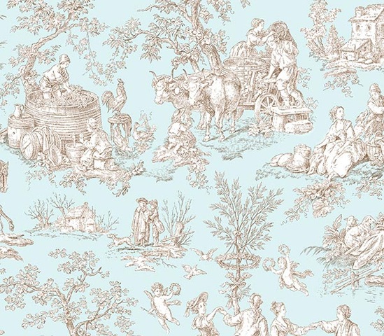 nickyskye meanderings: toile, exploring a traditional design pattern ...